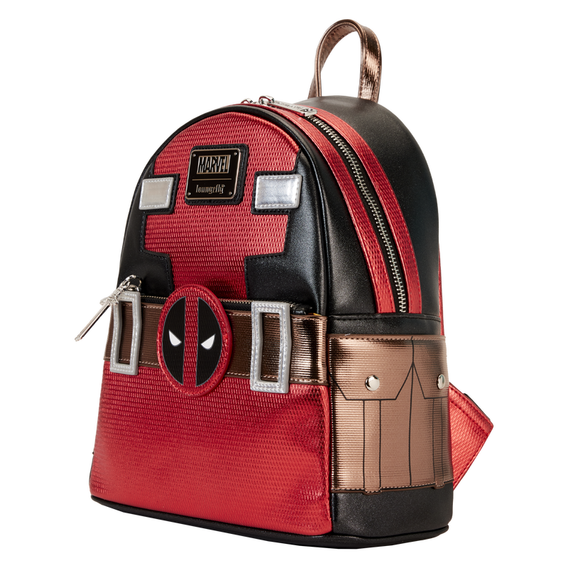 Marvel Metallic Deadpool Loungefly Backpack