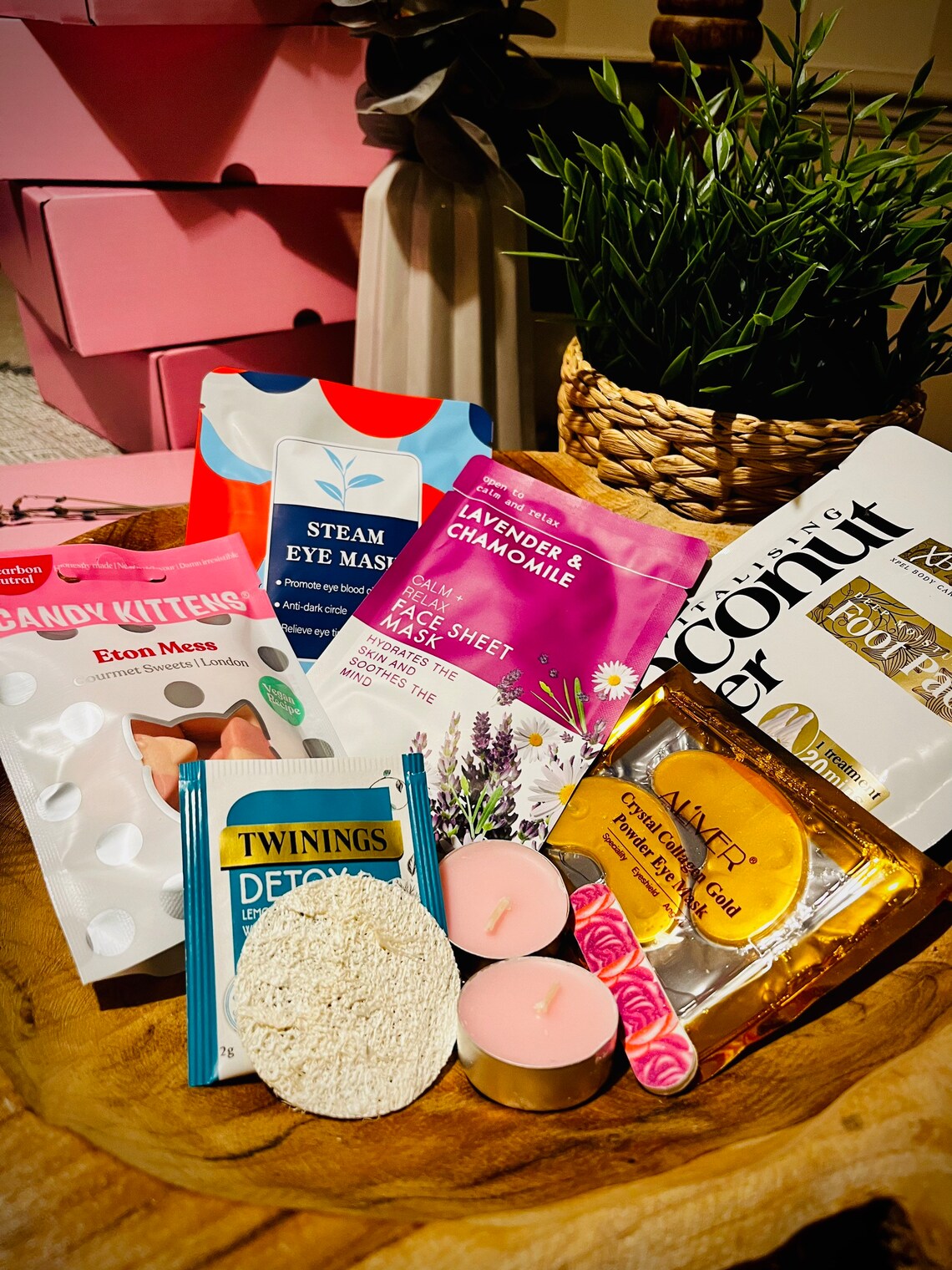 Letterbox Spa Pamper Hamper for Her | Personalised Birthday Gift