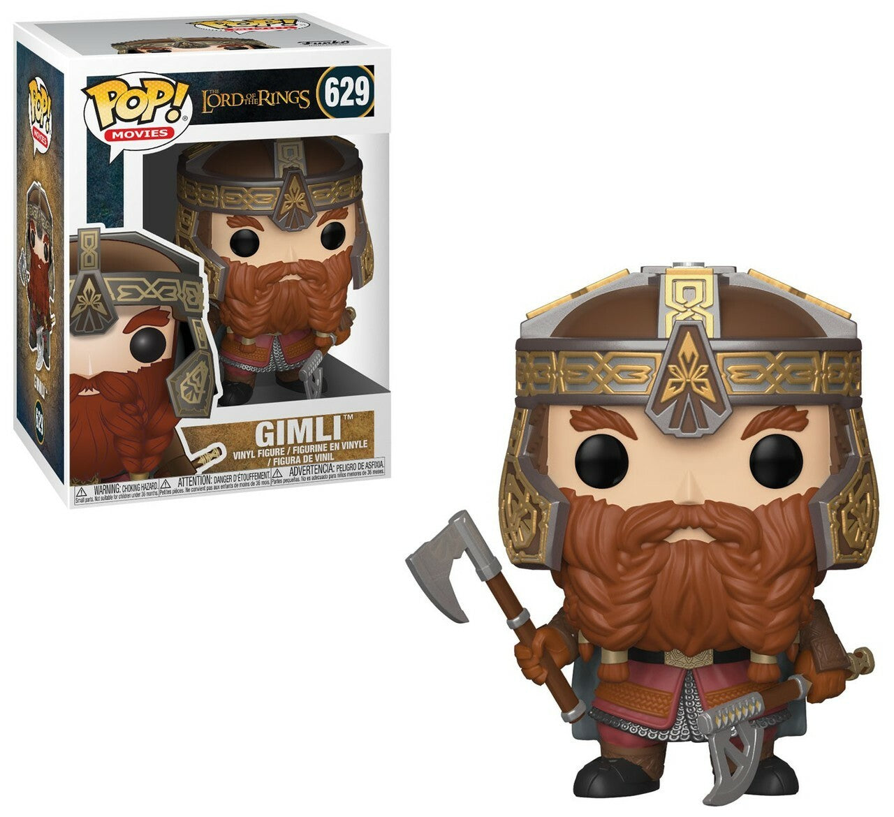 Gimli Funko POP Figure | Lord of the Rings POP Vinyl | LOTR Gimli Toy