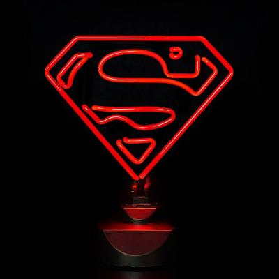 Superman Neon Light | Superhero Sign | DC Comic Lamp